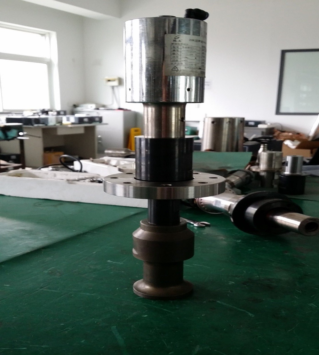 Muestras usadas sellador ultrasónico ultrasónico de costura ...